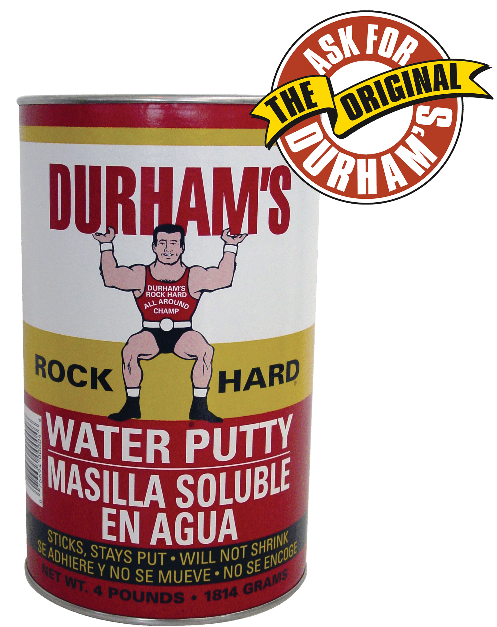 Durham's Rock Hard Water Putty – Trusted for over 80 years