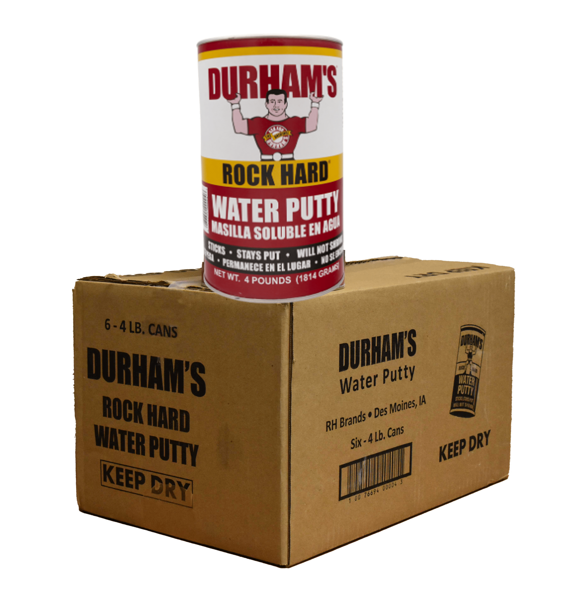 Durham’s Water Putty – Case of 6 – 4 lbs containers - Durham's Rock ...