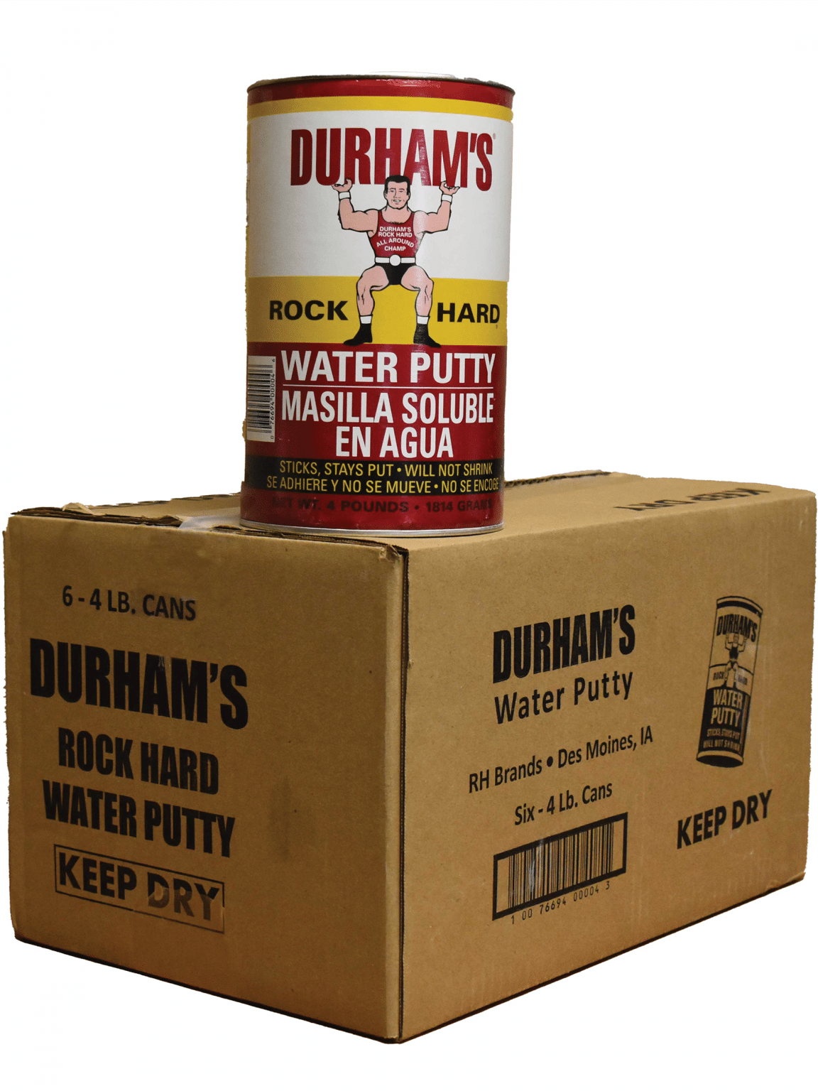 Durham’s Water Putty – Case of 6 – 4 lbs containers - Durham's Rock ...