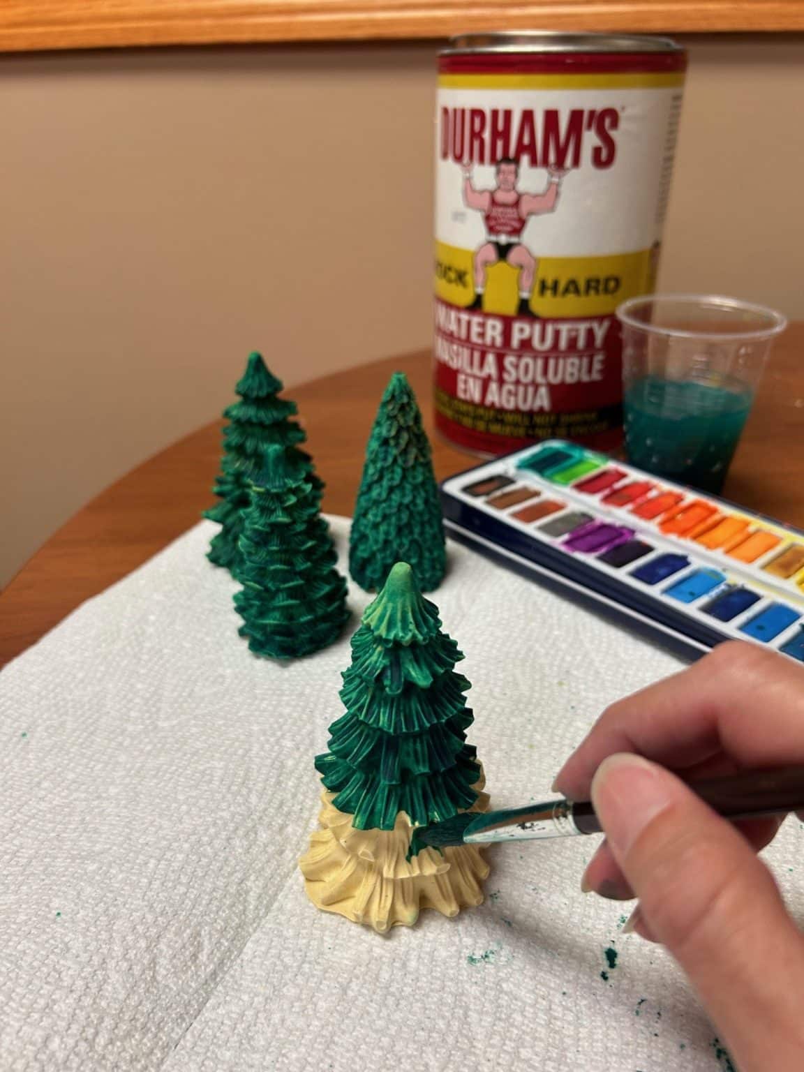 How to color water putty - Durham's Rock Hard Water Putty