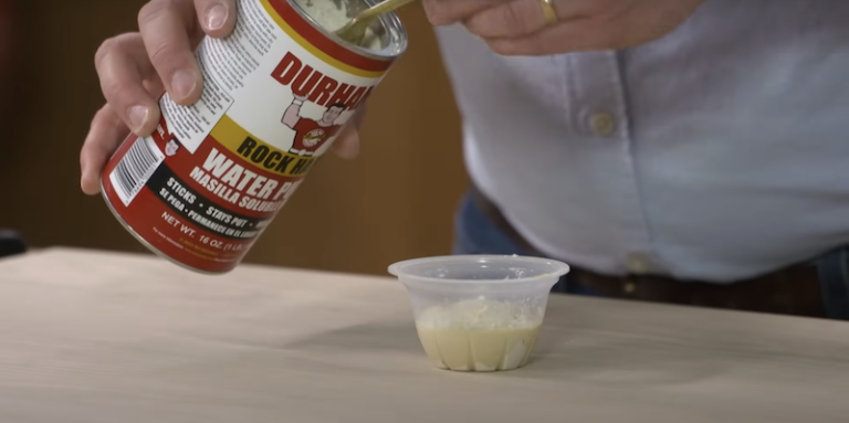 How to Create a Flat Surface With Wood Putty or Wood Filler - Durham's ...