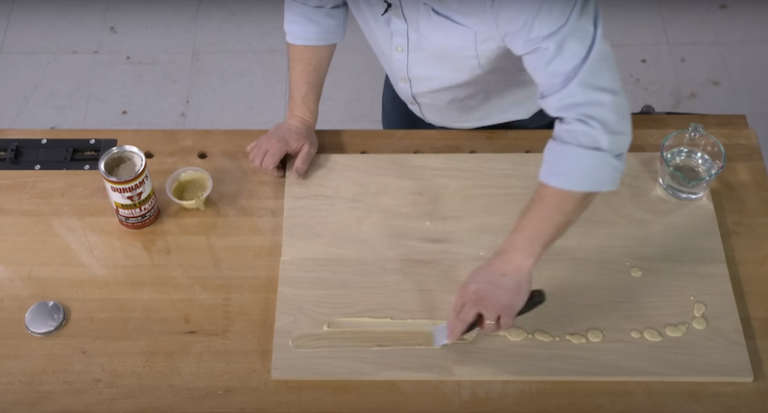How to Create a Flat Surface With Wood Putty or Wood Filler - Durham's ...
