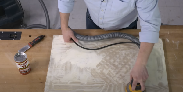 How to Create a Flat Surface With Wood Putty or Wood Filler - Durham's ...